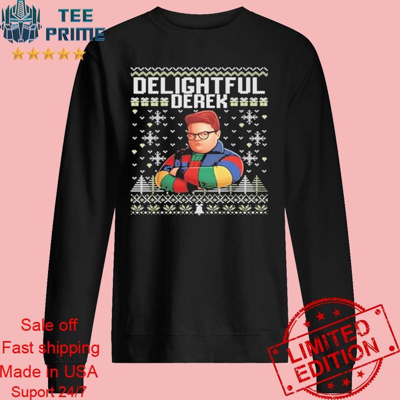Original Delightful Derek Christmas 2025 shirt, hoodie, sweatshirt ...
