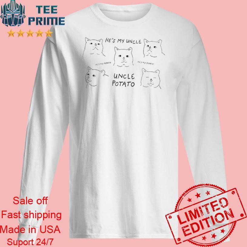 Original Poets Square Cats He's My Uncle Potato shirt, hoodie ...