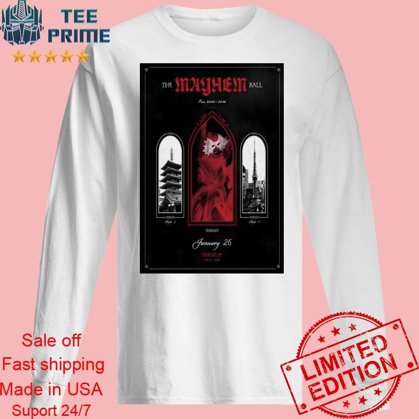Original Lady Gaga Tokyo Dome in Tokyo JP Jan 26 2026 Poster shirt ...