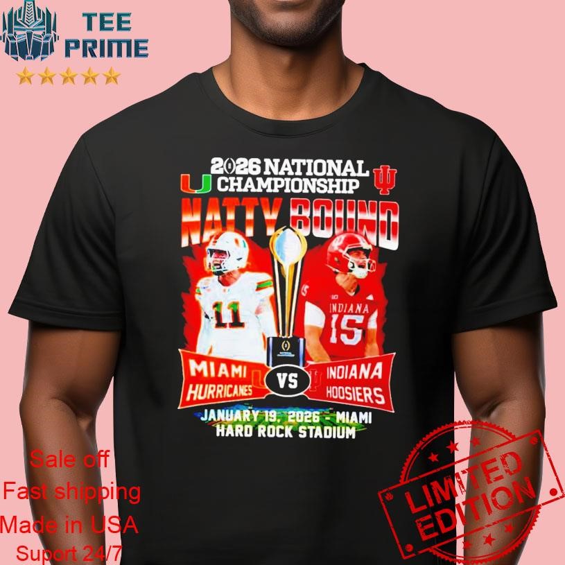 Original Miami Hurricanes vs Indiana Hoosiers 2026 CFP National ...
