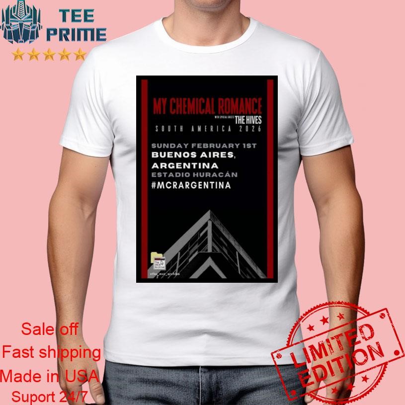 Original My Chemical Romance 01 Feb 2026 Estadio Tomás Adolfo Ducó ...